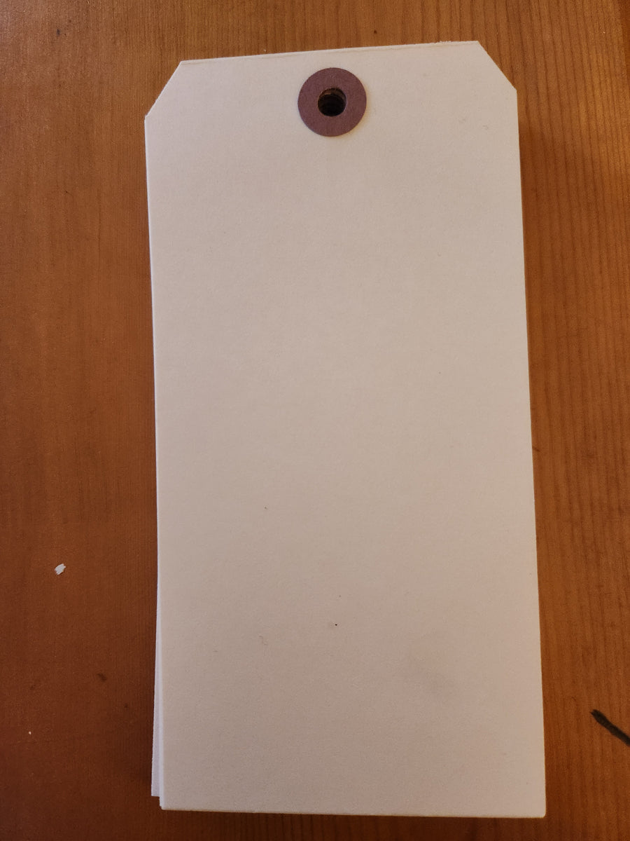 Manila Paper Tags 8 tall x 4in wide Set of 10 – Robins Song Decor and More